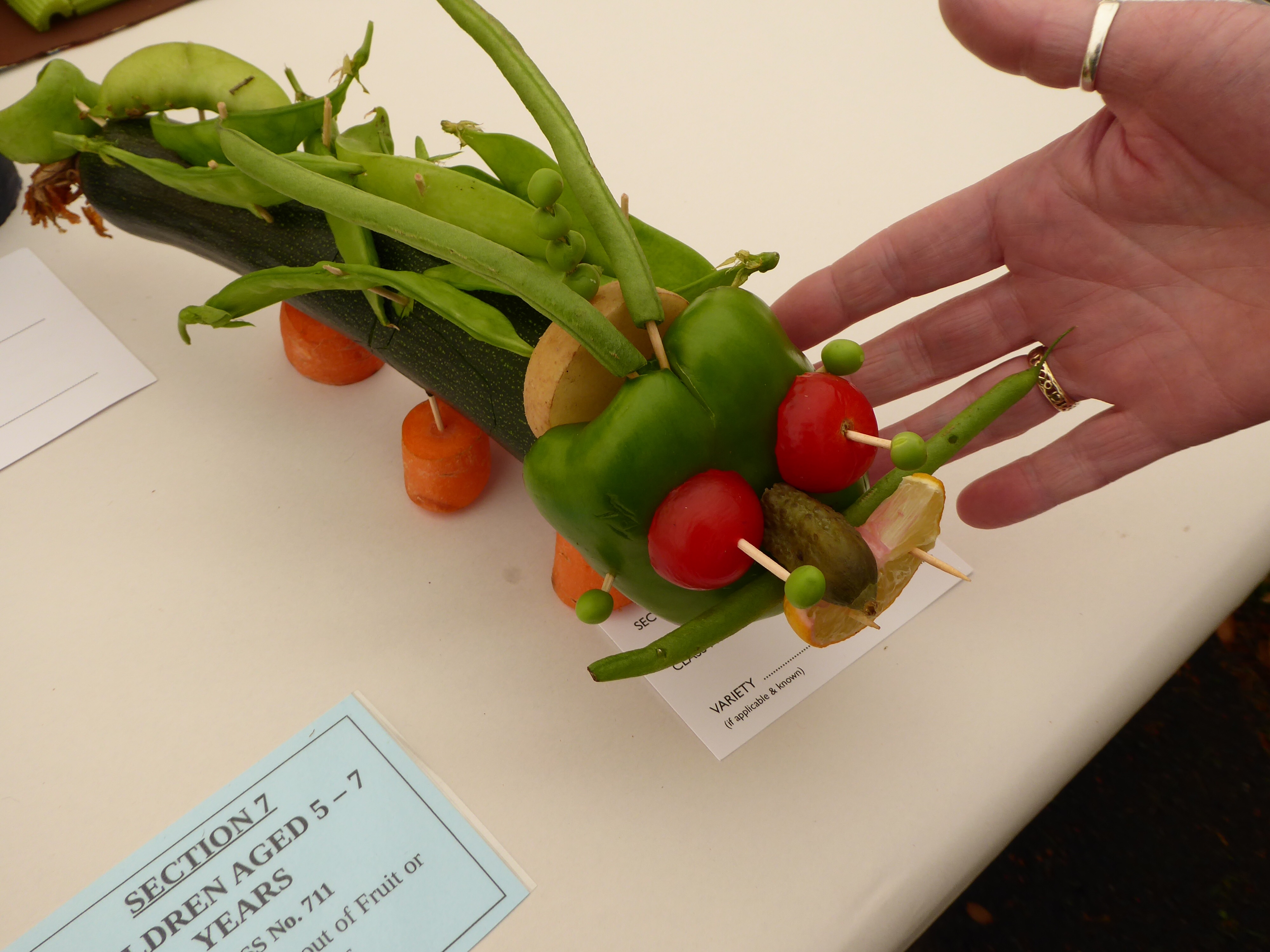 Judging the vegetable monster | canddaway's Blog